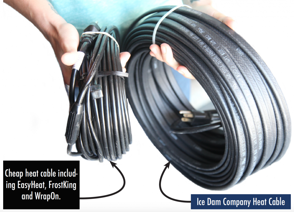 Heat Cable Installation For Ice Dam Prevention